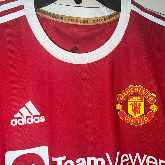 adidas | Shirts | Adidas 2222 Manchester United Authentic Home Jersey ...